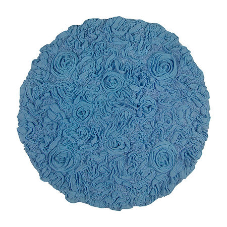 Click here for Home Weavers Inc Bellflower 22 Inch Round Bath Rug... prices