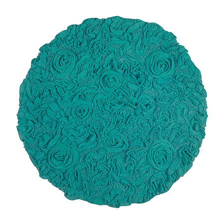 Click here for Home Weavers Inc Bellflower 22 Inch Round Bath Rug... prices