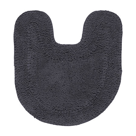 Click here for Home Weavers Double Ruffle Bath Rug  20 x 20 - Gra... prices