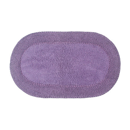 Click here for Home Weavers Double Ruffle Bath Rug  21 x 34 - Pur... prices