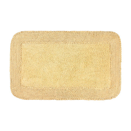Home Weavers Double Ruffle Bath Rug  24 x 40 - Butter