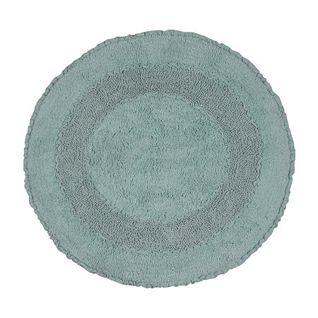 Click here for Home Weavers Inc Radiant 30 Inch Round Bath Rug  O... prices