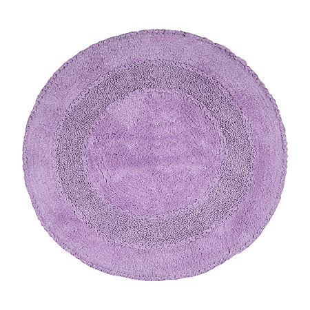 Click here for Home Weavers Inc Radiant 30 Inch Round Bath Rug  O... prices