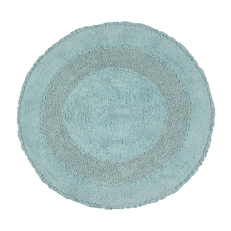 Click here for Home Weavers Inc Radiant 30 Inch Round Bath Rug  O... prices