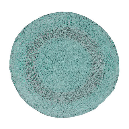 Home Weavers Radiant Bath Rug  22 Round - Blue