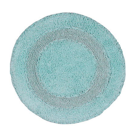 Click here for Home Weavers Inc Radiant 22 Inch Round Bath Rug  O... prices