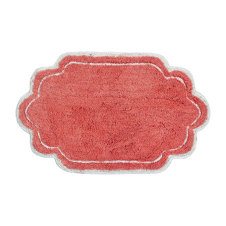 Home Weavers Allure Bathroom Rug  21 x 34 - Coral