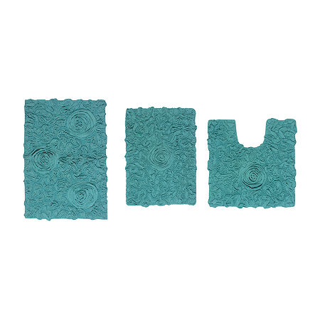Click here for Home Weavers Inc Bellflower 3-pc. Quick Dry Bath R... prices