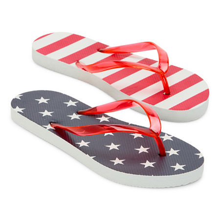 Click here for Mixit Womens Print Flip-Flops  7/8  Multiple Color... prices