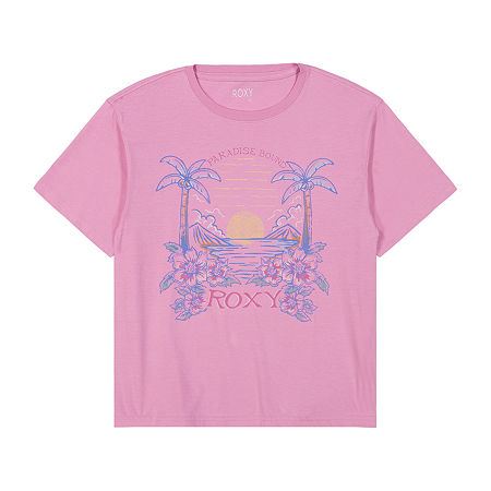 Click here for Roxy Big Kid Girls Crew Neck Short Sleeve Oversize... prices