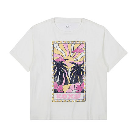 Click here for Roxy Big Kid Girls Crew Neck Short Sleeve Oversize... prices