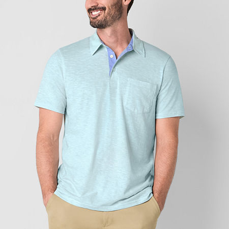 Click here for St. Johns Bay Sueded Jersey Mens Classic Fit Short... prices