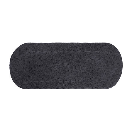Click here for Home Weavers Double Ruffle Bath Rug  21 x 54 - Gre... prices