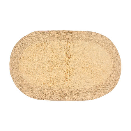 Home Weavers Double Ruffle Bath Rug  24 x 40 - Butter
