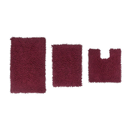 Click here for Home Weavers Inc Fantasia 3-pc. Quick Dry Bath Rug... prices