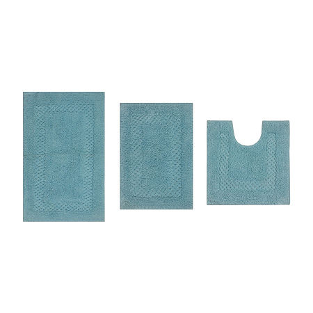 Click here for Home Weavers Inc Classy 3-pc. Quick Dry Bath Rug S... prices