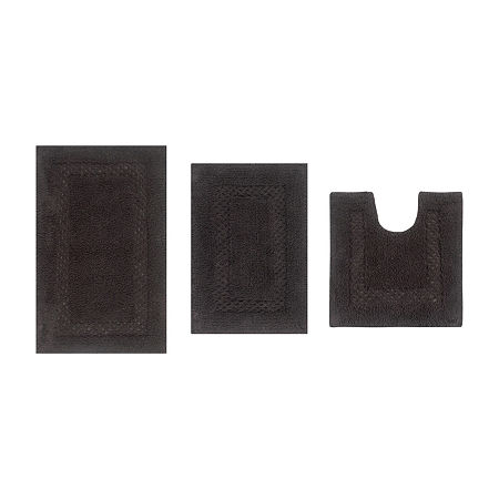 Click here for Home Weavers Inc Classy 3-pc. Quick Dry Bath Rug S... prices