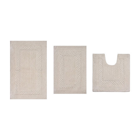 Click here for Home Weavers Inc Classy 3-pc. Quick Dry Bath Rug S... prices
