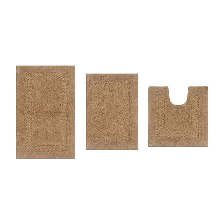 Click here for Home Weavers Inc Classy 3-pc. Quick Dry Bath Rug S... prices
