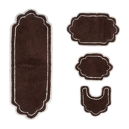 Click here for Home Weavers Inc Allure 4-pc. Quick Dry Bath Rug S... prices