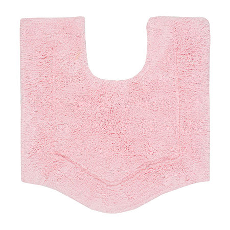 Home Weavers Waterford Contour Bath Rug  20 x 20 - Pink