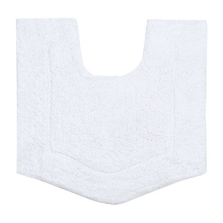 Home Weavers Waterford Contour Bath Rug  20 x 20 - White