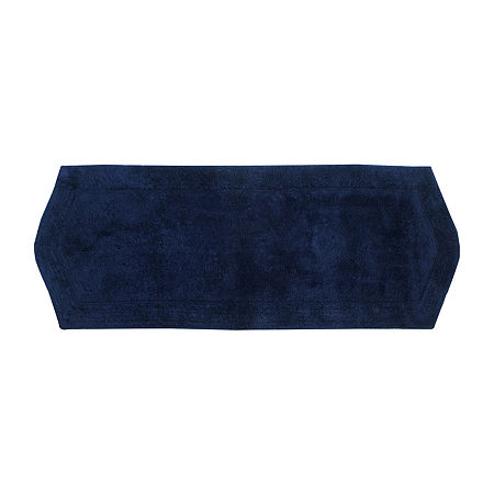 Click here for Home Weavers Waterford Bath Rug  22 x 60 - Navy Bl... prices