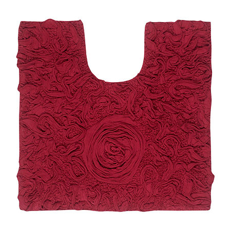 Home Weavers Modesto Bath Rug  20 x 20 - Red