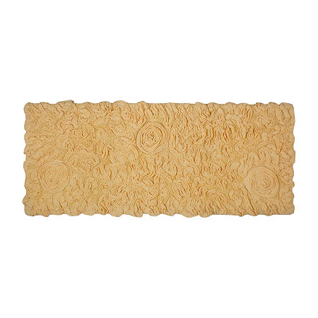 Home Weavers Modesto Bath Rug  21 x 54 - Yellow