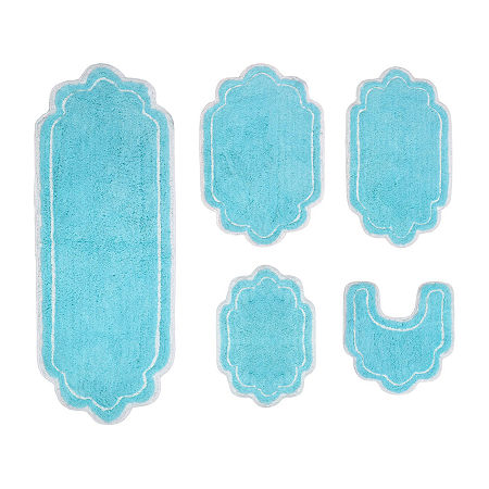Click here for Home Weavers Inc Allure 5-pc. Quick Dry Bath Rug S... prices
