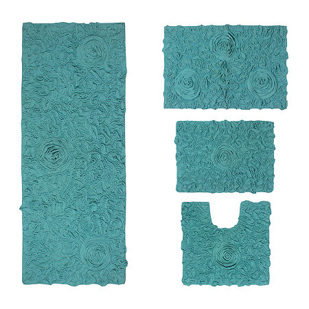 Click here for Home Weavers Inc Bellflower 4-pc. Quick Dry Bath R... prices