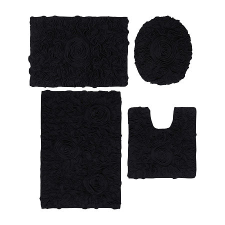 Click here for Home Weavers Inc Bellflower 4-pc. Quick Dry Bath R... prices