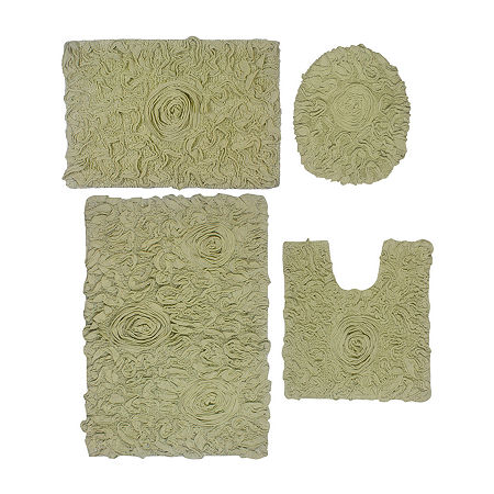 Click here for Home Weavers Inc Bellflower 4-pc. Quick Dry Bath R... prices