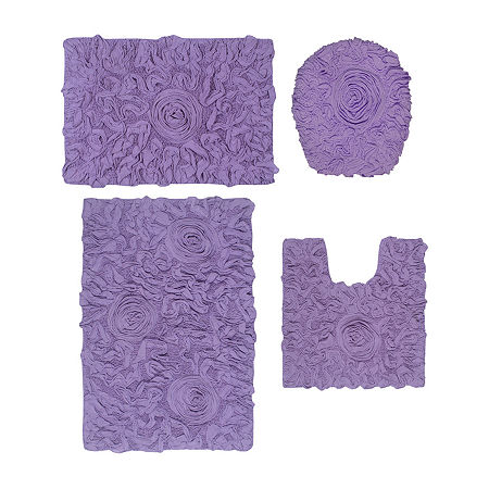 Click here for Home Weavers Inc Bellflower 4-pc. Quick Dry Bath R... prices