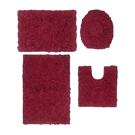 Click here for Home Weavers Inc Bellflower 4-pc. Quick Dry Bath R... prices
