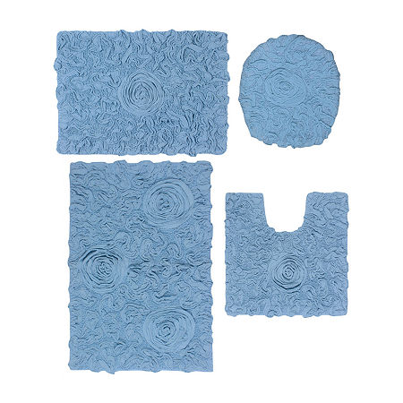 Click here for Home Weavers Inc Bellflower 4-pc. Quick Dry Bath R... prices