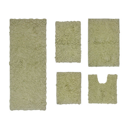 Click here for Home Weavers Inc Bellflower 5-pc. Quick Dry Bath R... prices