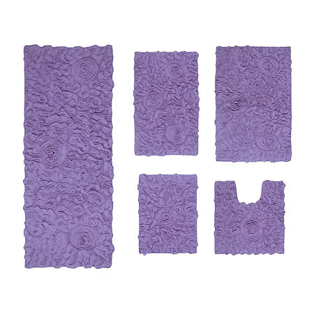 Click here for Home Weavers Inc Bellflower 5-pc. Quick Dry Bath R... prices