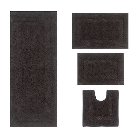 Click here for Home Weavers Inc Classy 4-pc. Quick Dry Bath Rug S... prices