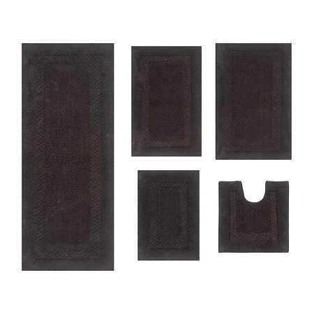Click here for Home Weavers Inc Classy 5-pc. Quick Dry Bath Rug S... prices