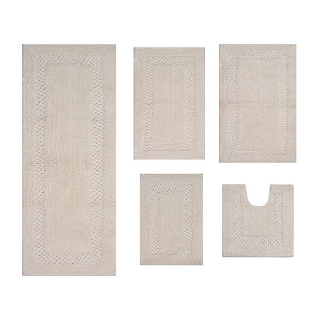 Click here for Home Weavers Inc Classy 5-pc. Quick Dry Bath Rug S... prices