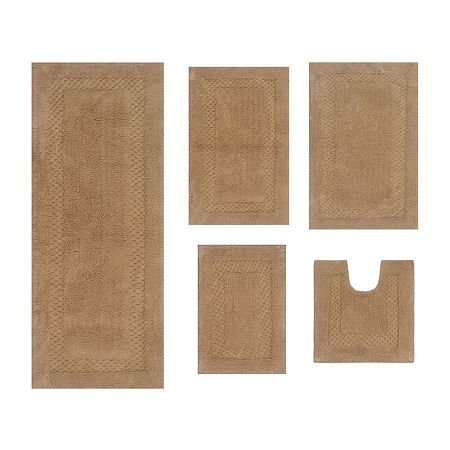 Click here for Home Weavers Inc Classy 5-pc. Quick Dry Bath Rug S... prices