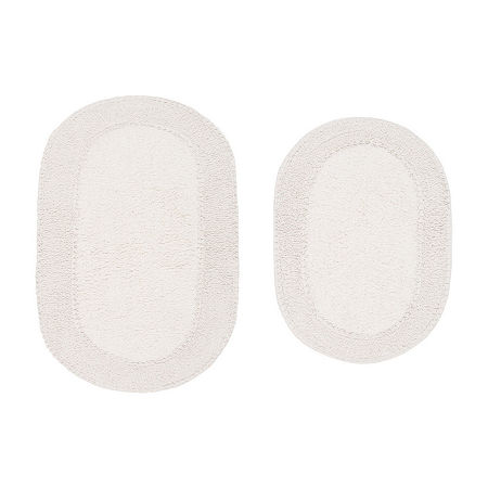 Click here for Home Weavers Double Ruffle 2-Pc. Bath Rug Set - Na... prices
