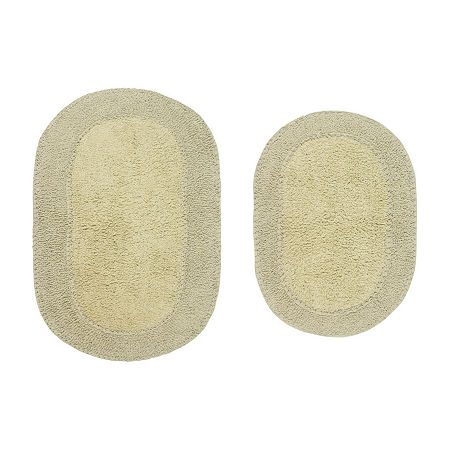 Click here for Home Weavers Double Ruffle 2-Pc. Bath Rug Set - Sa... prices