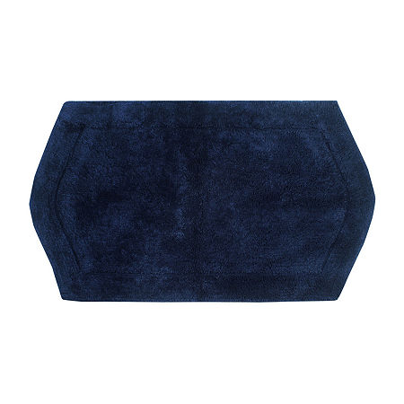 Home Weavers Waterford Bath Rug  24 x 40 - Navy