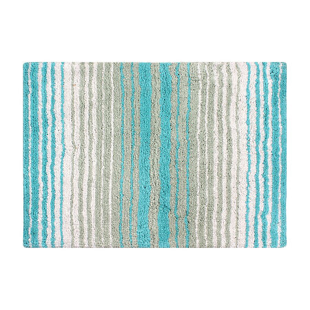 Click here for Home Weavers Gradiation Bath Rug  17 x 24 - Turquo... prices
