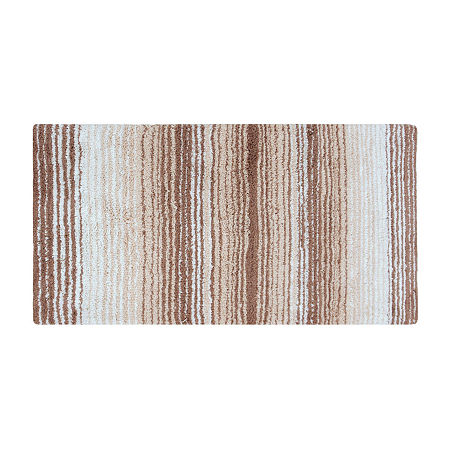 Home Weavers Gradiation Bath Rug  21 x 54 - Beige