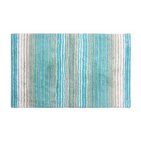 Click here for Home Weavers Gradiation Bath Rug  21 x 34 - Turquo... prices