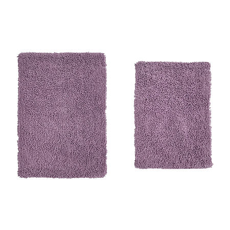Home Weavers Fantasia 2-Pc. Bath Rug Set - Purple