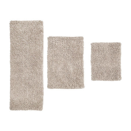 Home Weavers Fantasia 3-Pc. Bath Rug Set - Natural